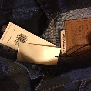 Levi's | Jackets & Coats | Sold Levis Premium Denim Jacket Camo Edition ...